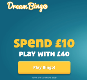 Dream Bingo - Get £30 in Bonuses 2016 Review | Paypal Bingo